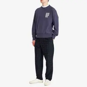 Kenzo Weave Tapered Leg Trousers