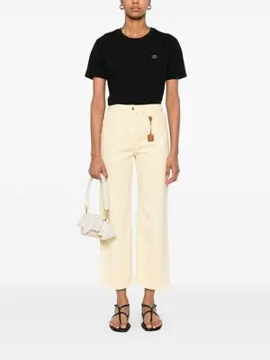 Elisabetta Franchi Garment-dyed Jeans