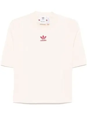 Adidas X Wales Bonner Knitted T-shirt - Neutrals