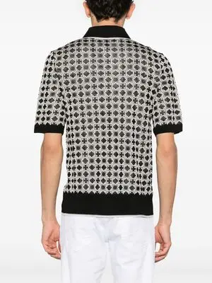 Amiri Patterned Polo Shirt