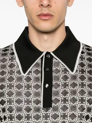 Amiri Patterned Polo Shirt