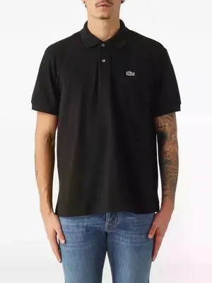 Lacoste Classic Fit L.12.12 Piqué Polo Shirt - Black