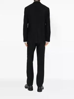 Burberry Wool Tailored Trousers - Black