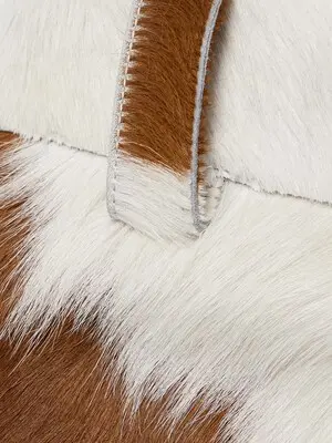 Cordova Highlands Calf Hair Wide-leg Pants