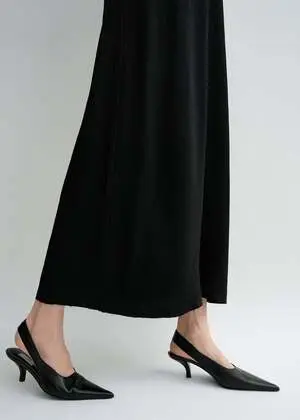TOTEME Scoop-neck Sablé Tank Dress