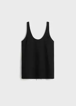 TOTEME Sablé Tank - Black