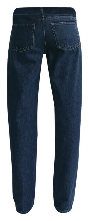 TOTEME Low Straight Leg Jeans - Indigo
