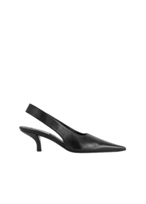 TOTEME Classic Leather Slingbacks