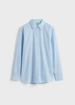 TOTEME Classic Tumbled Shirt - Sky
