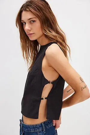 Free People Eliza Cropped Tank