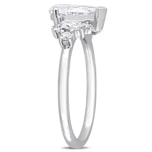 JULIANNA B. 14k Lab-grown Diamond Cluster Ring