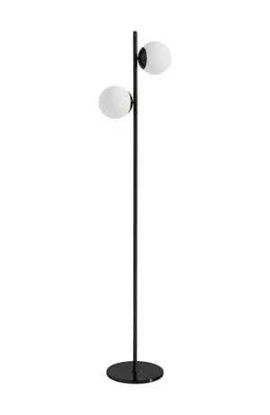 BRIGHTECH Sphere 65" Led Contemporary Tree Floor Lamp With Frosted Glass Globes