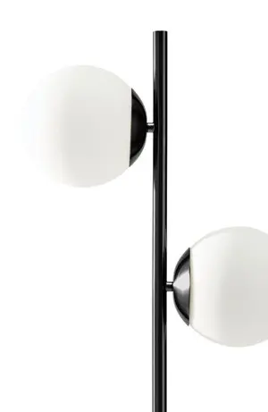 BRIGHTECH Sphere 65" Led Contemporary Tree Floor Lamp With Frosted Glass Globes