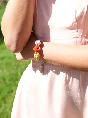 VENESSA ARIZAGA Peace, Love And Happiness Bracelet