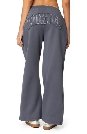 EDIKTED Straight Leg Sweatpants