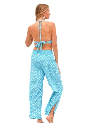CABANA LIFE Upf 50+ Palazzo Pants - Rosemary Beach
