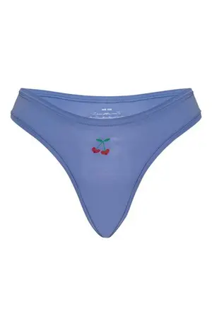 CHEEKY CHERRY Leakproof Everyday Liner Ultra Smooth Dipped Thong - Lila