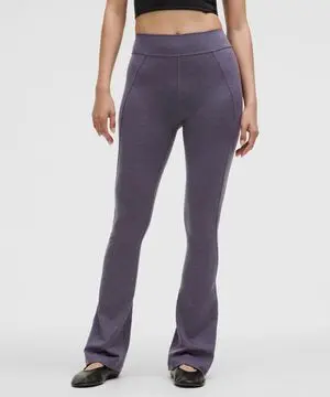 Lululemon Split-hem High-rise Mini-flare Pant - Nightfall/nightfall