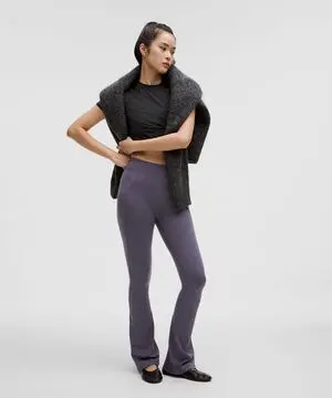 Lululemon Split-hem High-rise Mini-flare Pant - Nightfall/nightfall