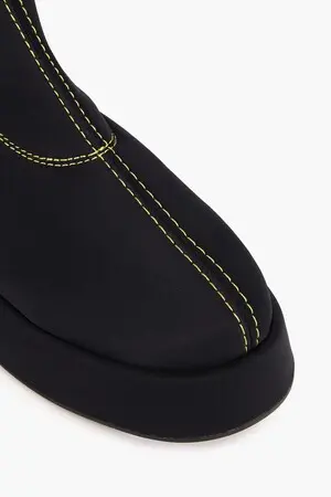GANNI Scuba Platform Thigh Boots