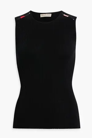 Emilio Pucci Ribbed Camis Tanks For Women