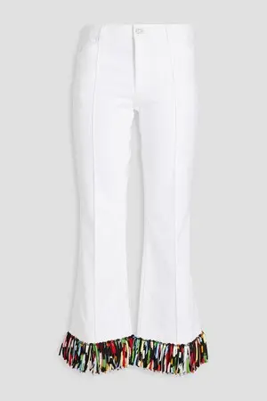 Emilio Pucci Fringed Kick-flare Pants