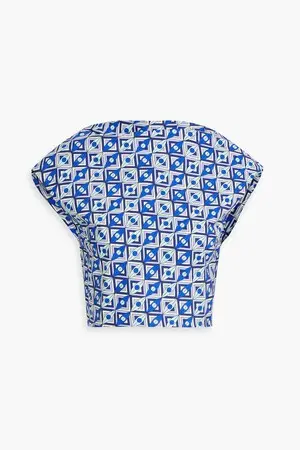 Pucci Printed Crop Tops