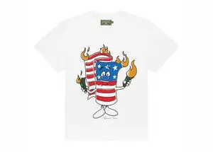 DENIM TEARS Firecracker Tee Shirt - White