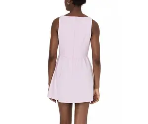 French Connection Whisper Mini Dress - Sweet Pink