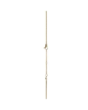 John Hardy 14k Yellow Diamond Love Knot Lariat Necklace - Gold