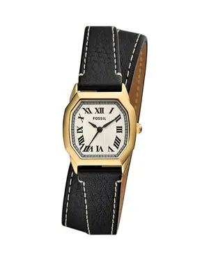Fossil Harlow Three Hand 27mm Watch - White/black
