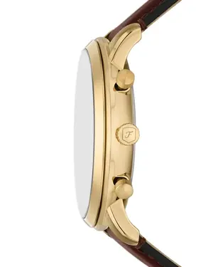 Fossil Neutra Chronograph Leather Strap Watch