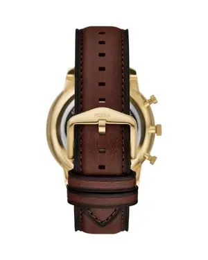 Fossil Neutra Chronograph Leather Strap Watch