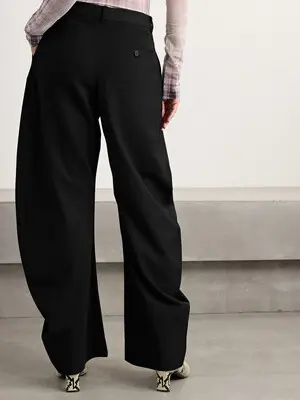 Acne Studios Crepe Barrel-leg Trousers