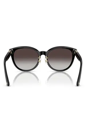 JIMMY CHOO 55mm Phantos Sunglasses - Black/gradient