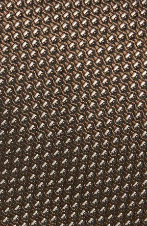 TOM FORD Jacquard Silk Tie - Kb361 Bronze Brown