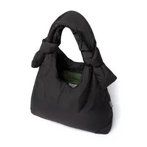 LEFRIK Biwa Puffy Bag - Deep Black