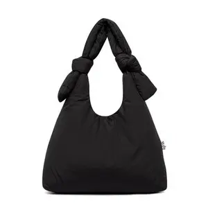 LEFRIK Biwa Puffy Bag - Deep Black