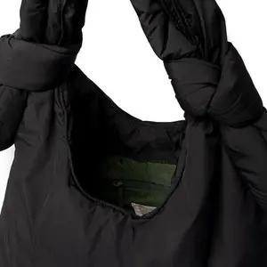 LEFRIK Biwa Puffy Bag - Deep Black