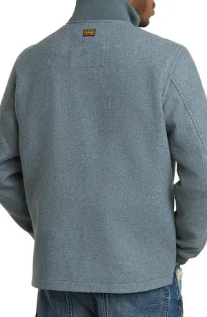 G-star Raw Recycled Wool Blend Utility Jacket