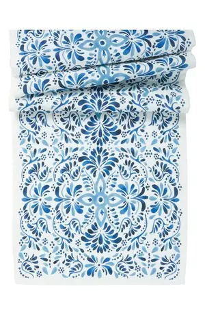 JULISKA Iberian Table Runner - Indigo Blue