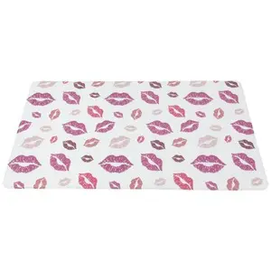 NORTHLIGHT 29.5" Lips Valentine's Day Kitchen Comfort Mat