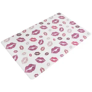 NORTHLIGHT 29.5" Lips Valentine's Day Kitchen Comfort Mat