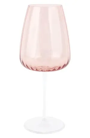VIETRI Francesca Wine Glass - Pink