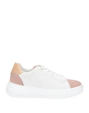 Geox Low-top Sneakers With Lace-up Closure - Pink