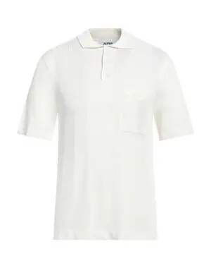 Alpha Studio Ribbed Polos For Men