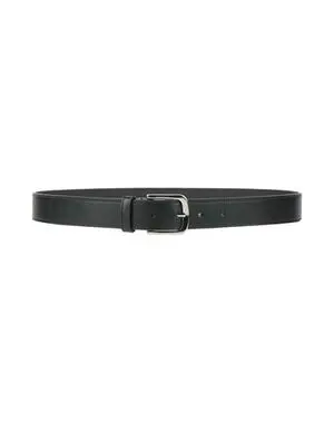 Emporio Armani Leather Belt - Black