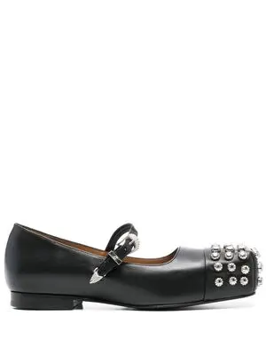 Toga Stud-detail Ballet Flats