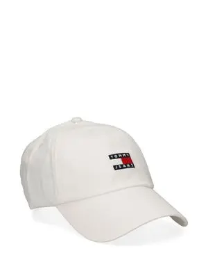Tommy Hilfiger Embroidered-logo Baseball Cap - White
