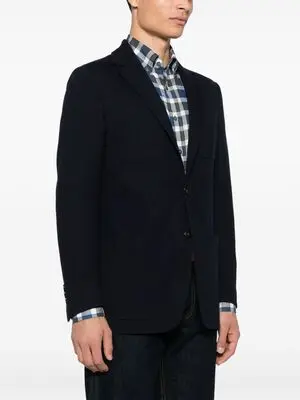 Canali Single-breasted Blazer - Blue